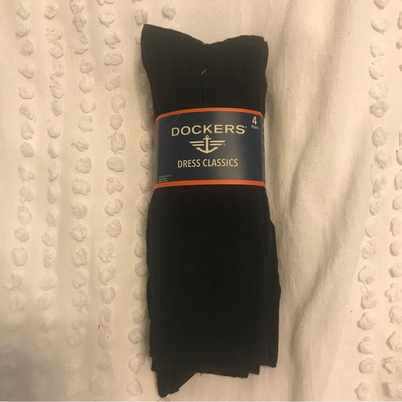 Dockers | Underwear & Socks | Mens Dockers Dress Classic Socks 4 New Fits Shoe Size 82 | Poshmark